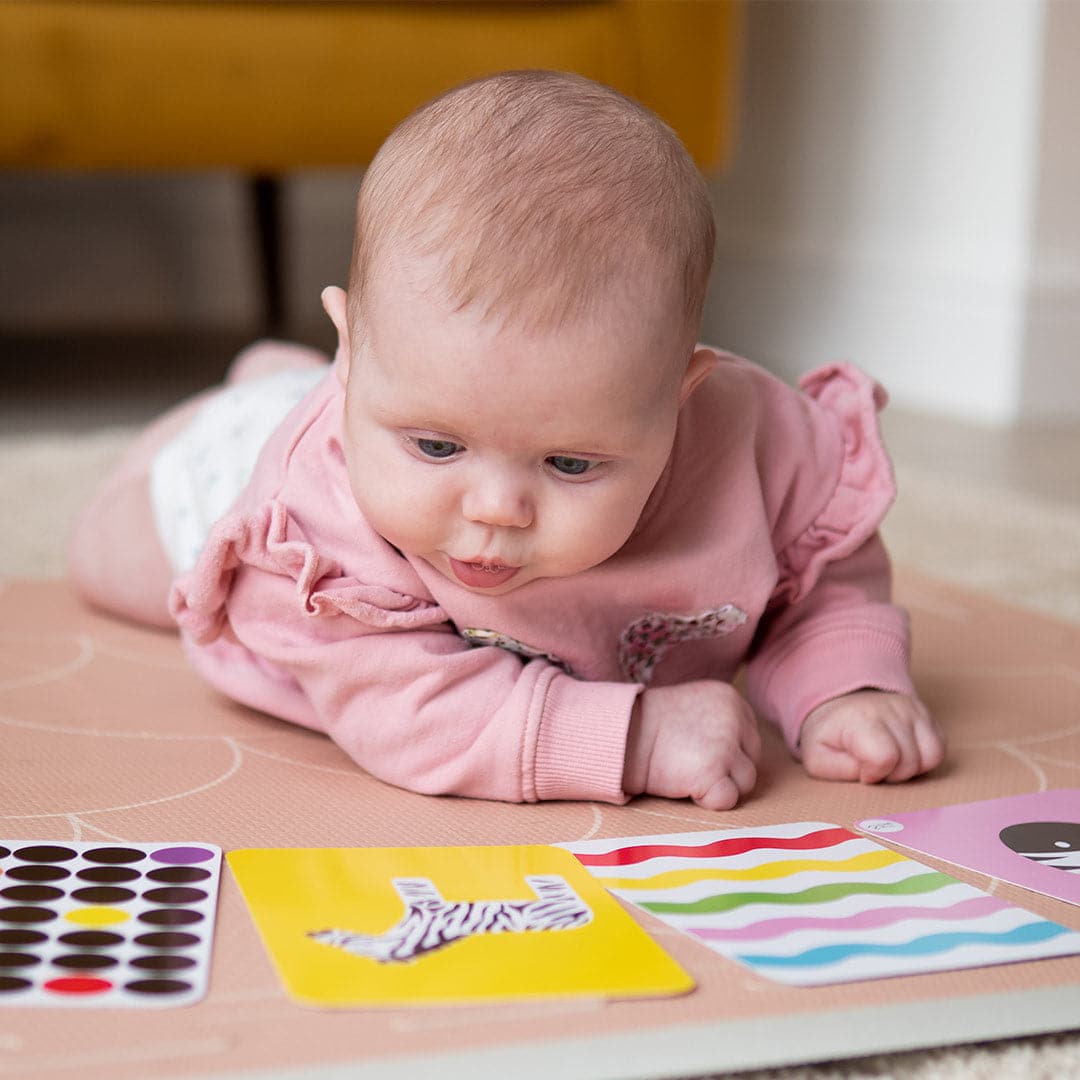 3+ Month Colour Baby Sensory Flashcards | Best High Contrast Flashcards ...