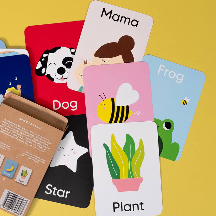 First Word Flash Cards | Help Introduce First Words To Your Toddler ...